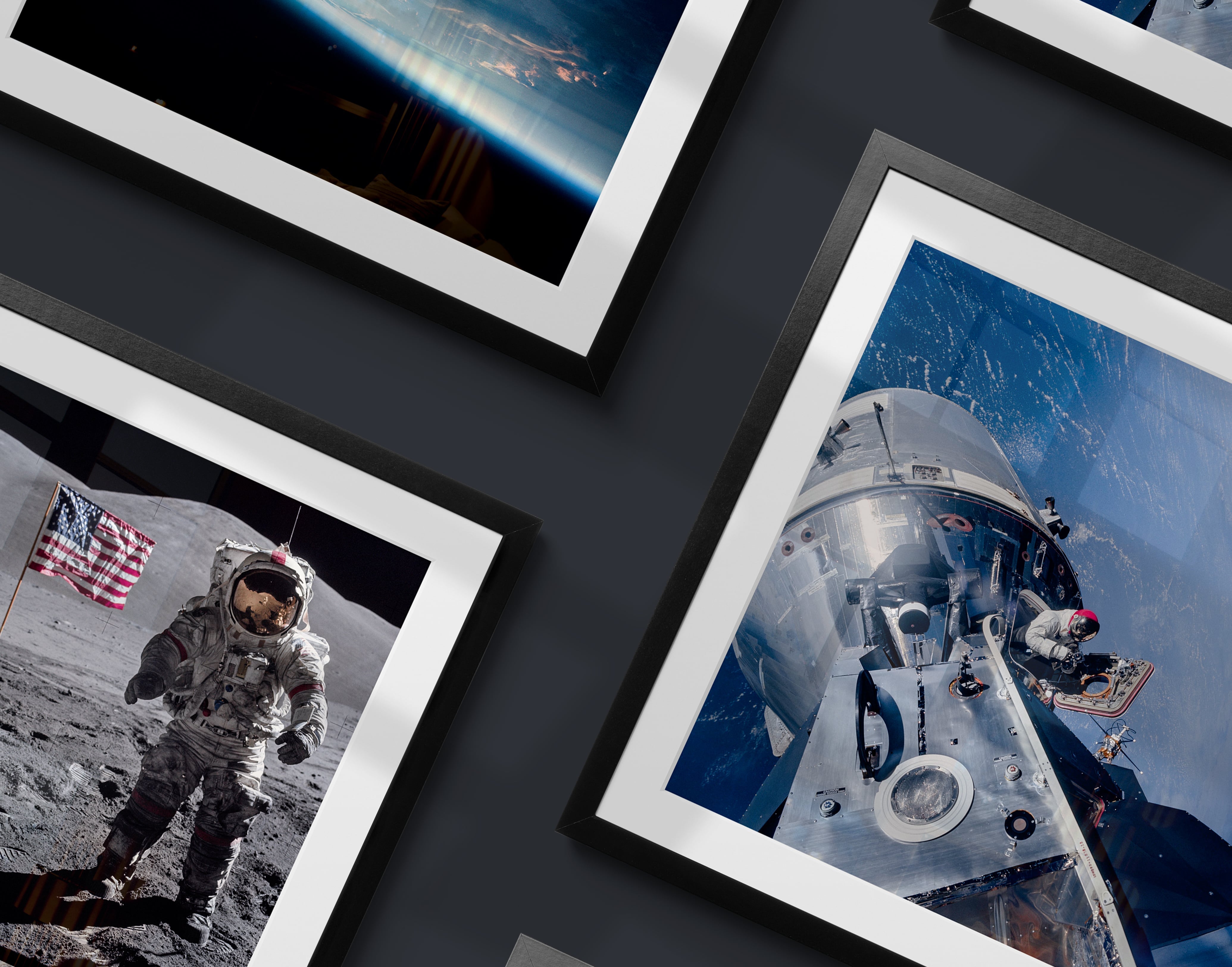 Premium NASA Apollo Framed Prints – Restored Photos, Ready to Hang ...
