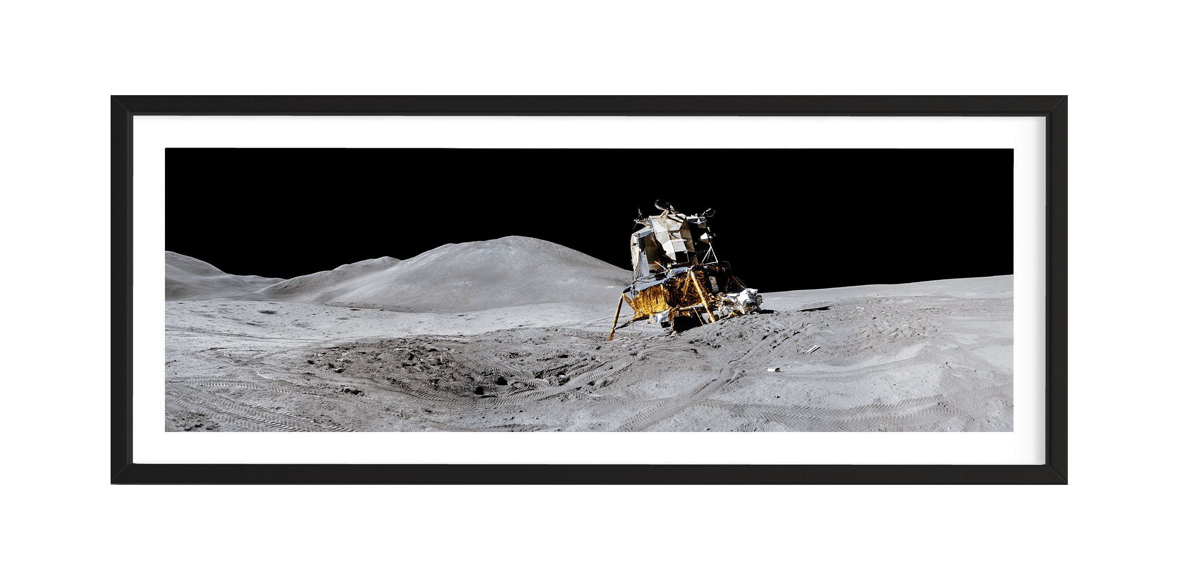 Landing Site Framed & Mounted Print – Apollo Photo Prints